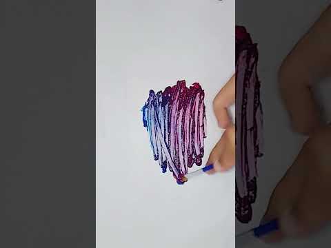 🎨 "Red + Blue = ? 🌈 | Magical Color Mixing Tutorial (Surprising Result!)" #artist #colors #painting