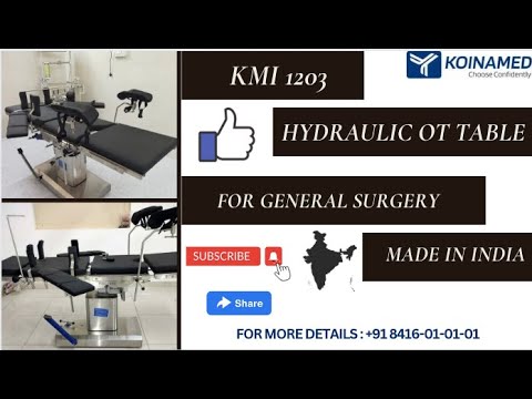 Technomed India - Manufacturer of OT Tables & LED OT Lights from New Delhi