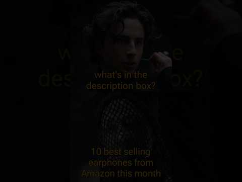 10 best selling earphones from Amazon this month