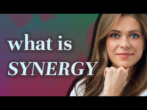 Synergy | meaning of Synergy