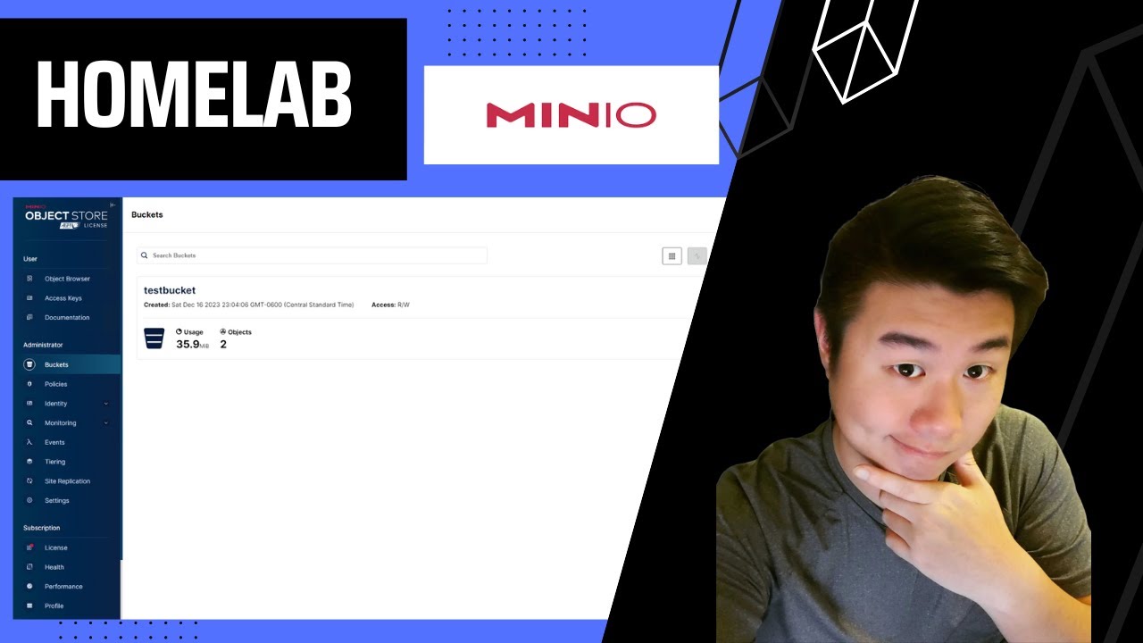 Homelab Series - Creating Self Hosted MinIO Object Storage Server