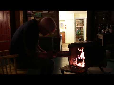 Off Grid Log Cabin Northern Ontario.