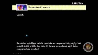 Cara Menghitung Konsentrasi Larutan