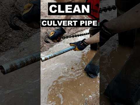 How To Clean Culverts With Lawn Mower Tires