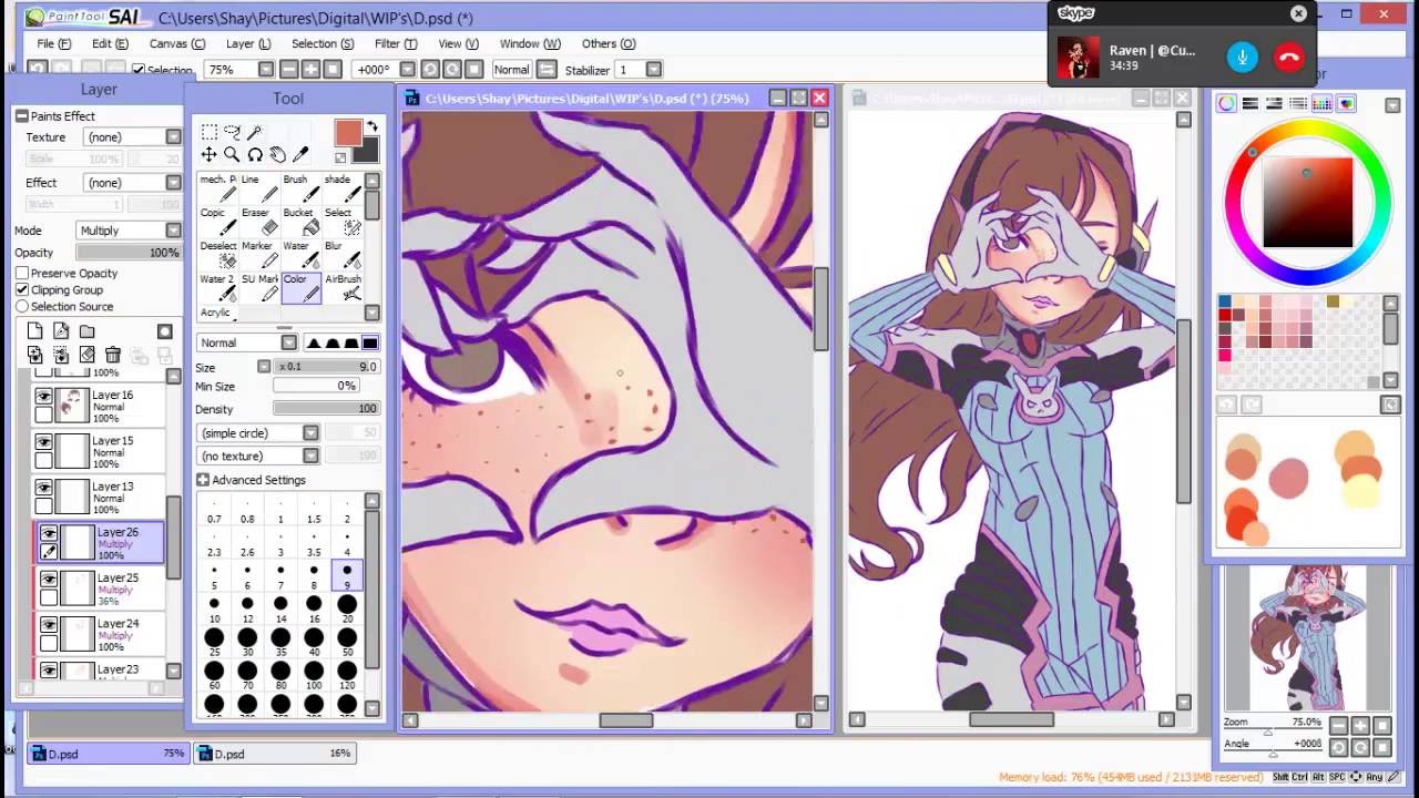 DVA LOVE [Speed Paint]