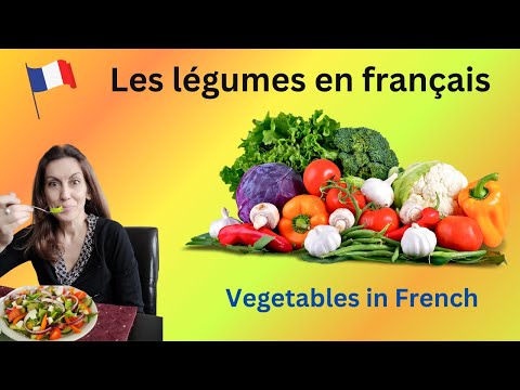Vegetables in FRENCH (Beginners)