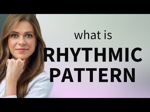 Understanding Rhythmic Patterns in English