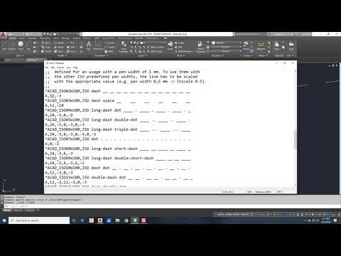 Working with Linetypes in AutoCAD