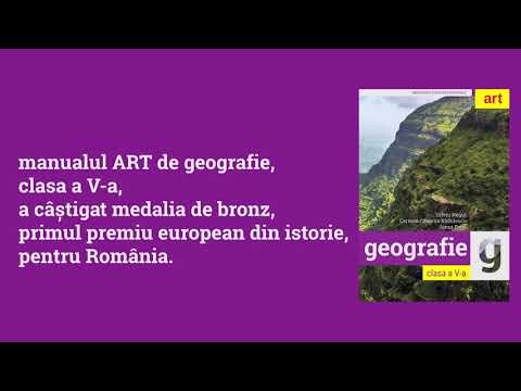 ART KLETT obține primul premiu european acordat unui manual românesc