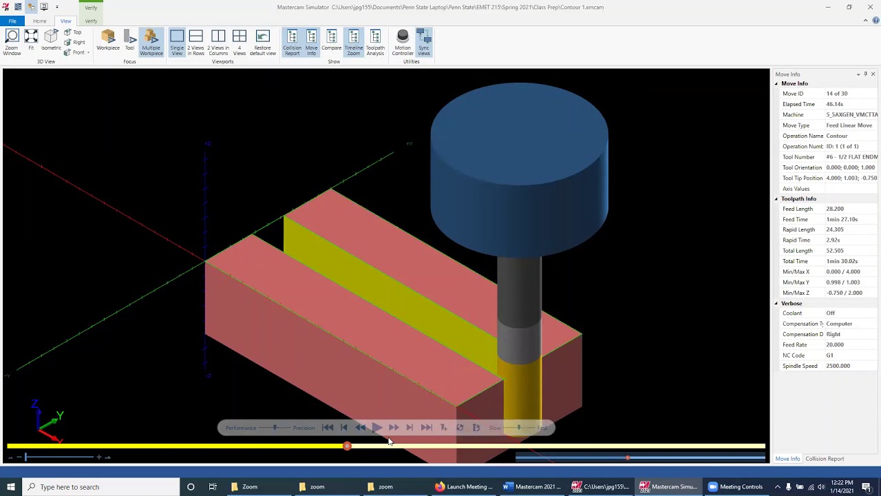 Simulation and Cutter Compensation Introduction