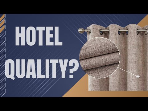 Ultimate Guide to Hotel-Quality Blackout Curtains: The Key to Peaceful Sleep!