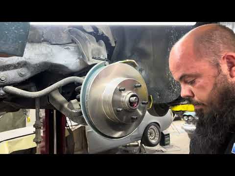 Installing Inline Tube GM A body disc brake kit into 1971 Oldsmobile Cutlass