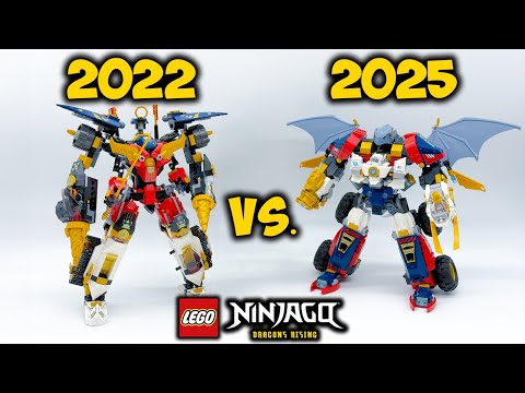 Which Ninjago Combo Mech Set is BETTER? 2022 vs. 2025 Compared!