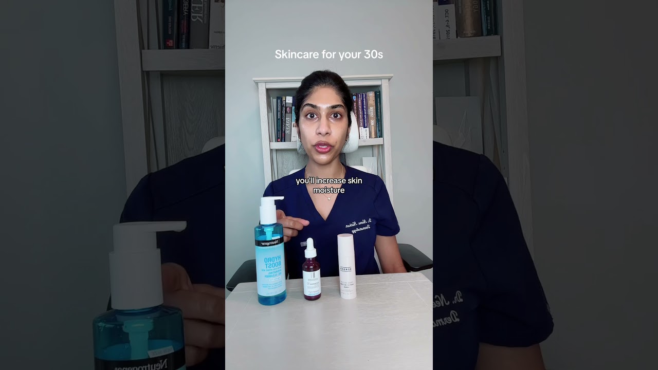 Skincare for your 30s (from a 36-year old dermatologist) #skincareroutine