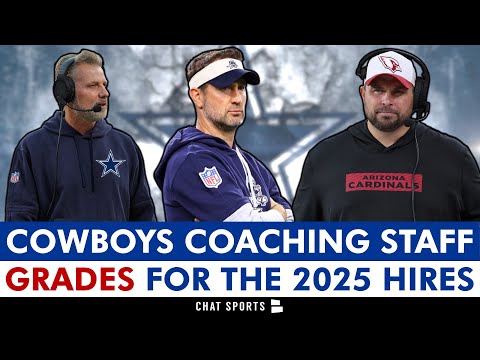 Cowboys Coaching Staff For 2025 Under Brian Schottenheimer - Grades For The Hires | Cowboys News