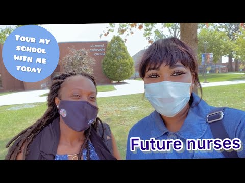 My School Tour/ CCBC Maryland USA/ Nursing Students❤️
