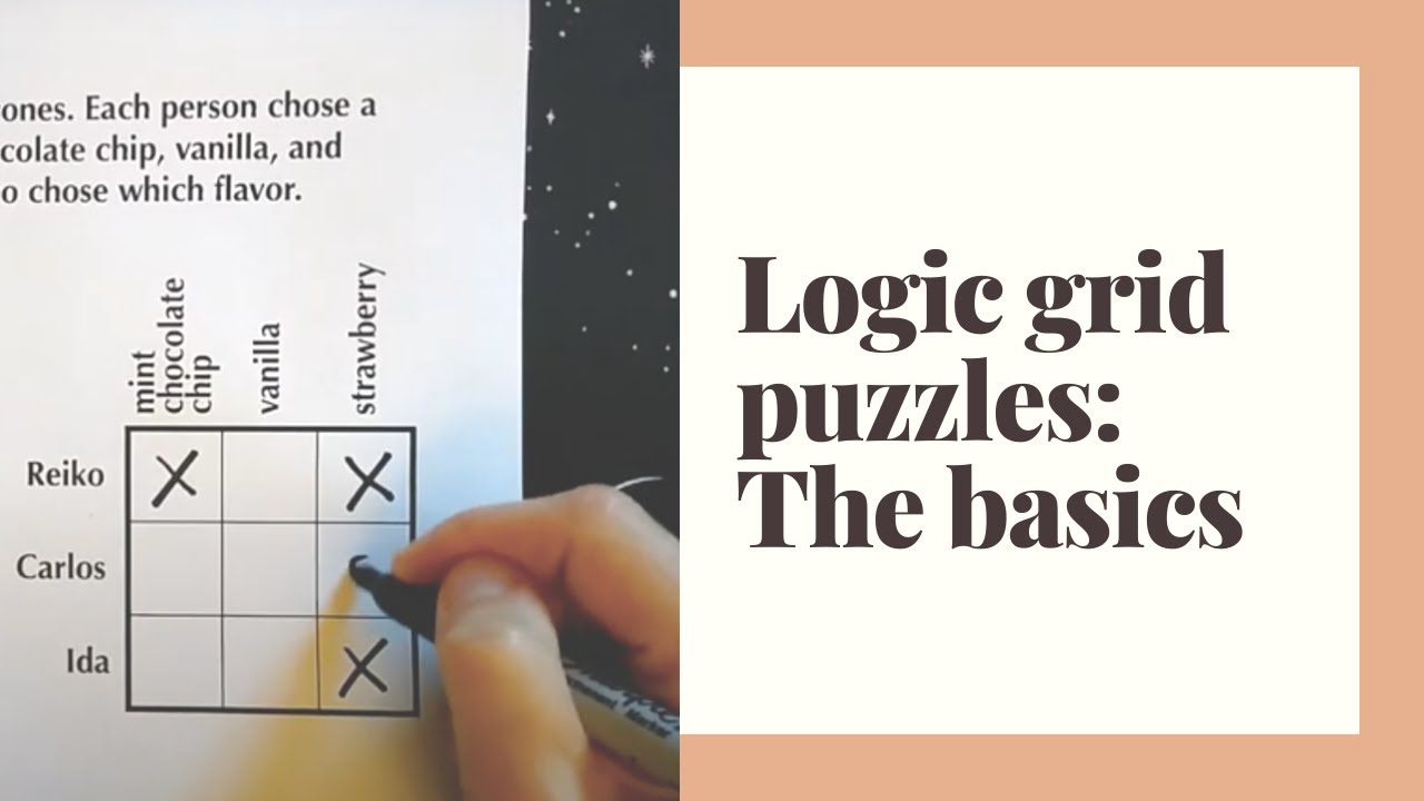 Solve Logic Grid Puzzles: THE BASICS