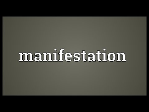 Manifestation Meaning