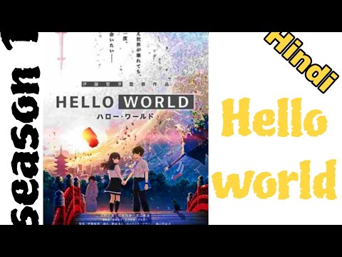 Hello world anime in Hindi dub anime box