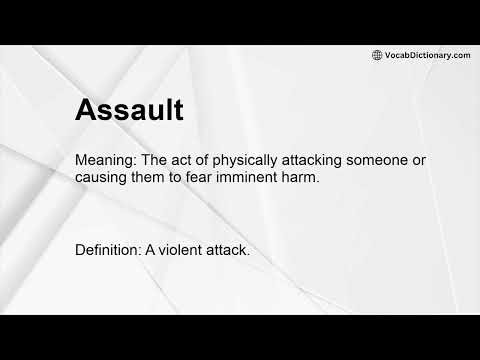 Assault Meaning