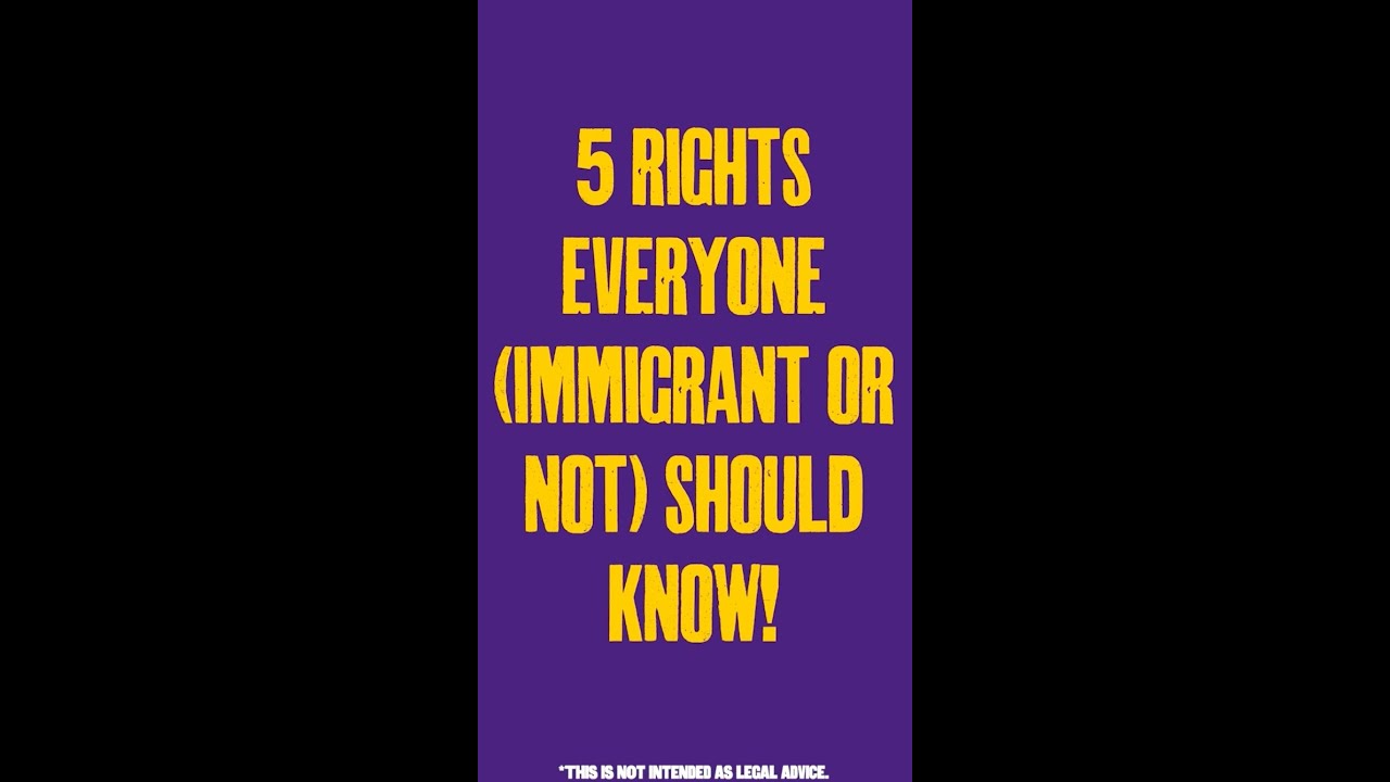 Know Your Rights