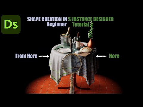 What's the BEST Way to Create Shapes in Substance 3D Designer for BEGINNERS