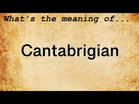 Cantabrigian Meaning | Definition of Cantabrigian