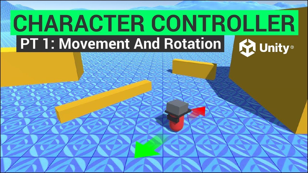 Make a Third Person Controller in Unity (EASY TUTORIAL) | PT 1