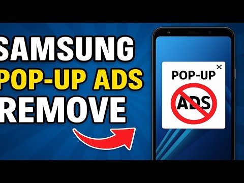 How to Remove Pop-Up Ads on Samsung [ANDROID] | SAMSUNG Pop-Up Ads Remove