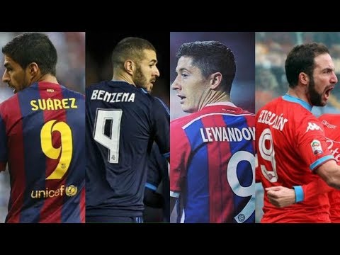 Top 10 Cei mai buni fotbalisti cu numarul 9