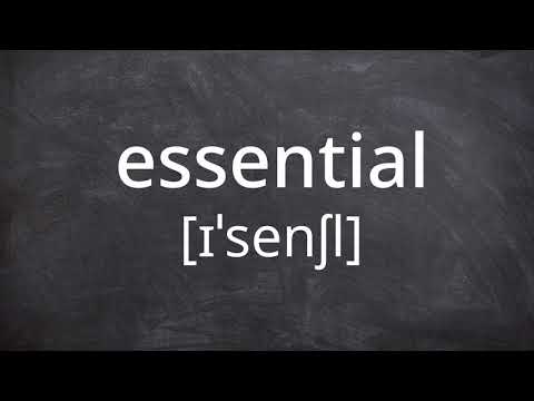ESSENTIAL Pronunciation in American English