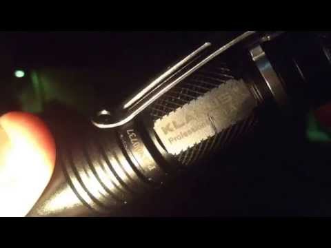 Klarus p1a high mode 150lm distance of 20 meters.!