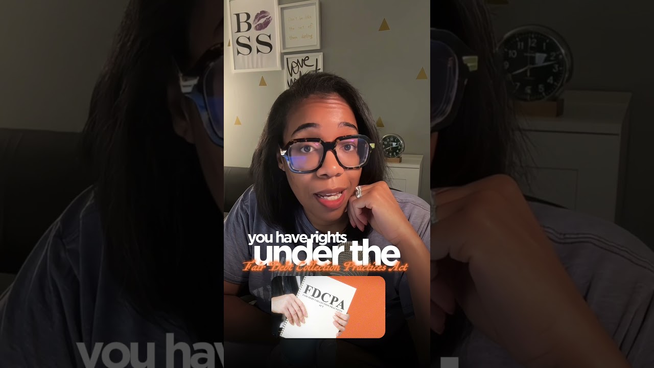 Debt collectors harassing you? Know your rights & take action today! #debthelp #creditrepair #shorts