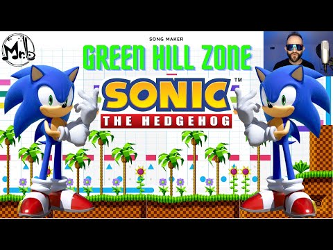 Sonic the Hedgehog - GREEN HILL ZONE on Chrome Music Lab