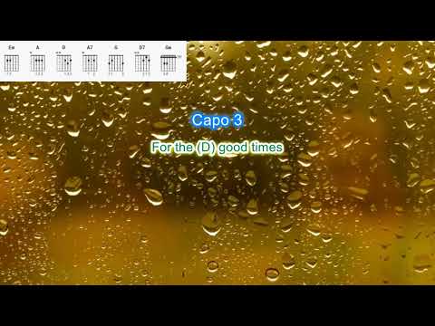 For the Good Times by Elvis Presley play along with scrolling guitar chords and lyrics