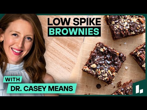 EASY LOW-SPIKE BROWNIES Recipe: Metabolically Healthy Dessert for Stable Blood Sugar Levels