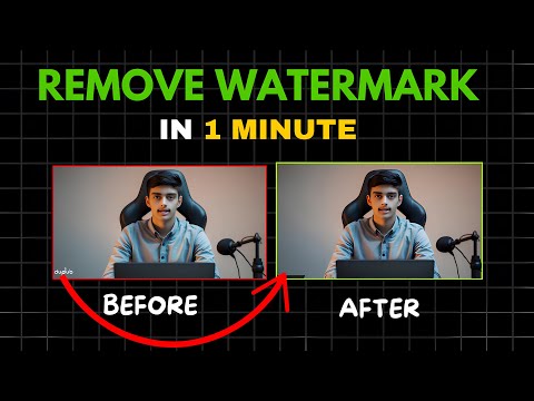 How to remove watermark from video for free (No Blur) - Full Guide