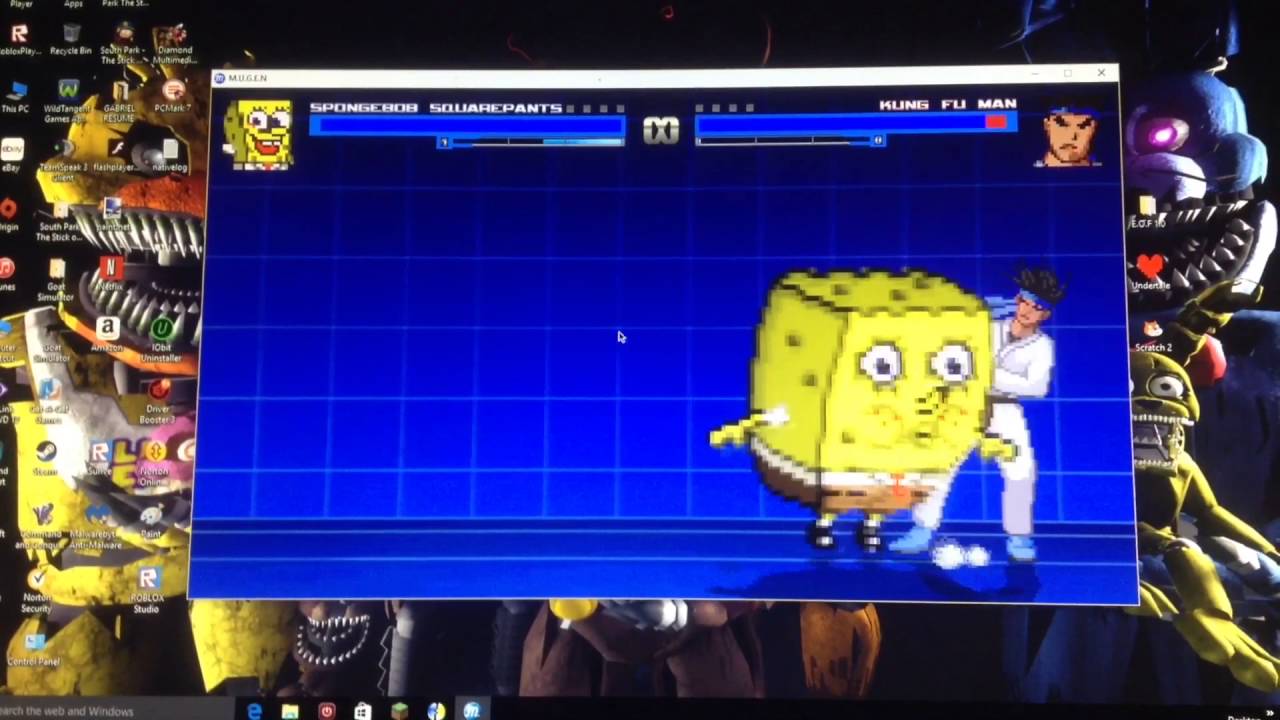 Mugen: SpongeBob SquarePants Preview