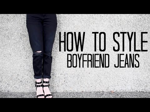 How To Style Boyfriend Jeans | LivLoren