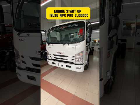 ENGINE START UP FOR ISUZU NPR PRO MODEL NPR85UKH 3,000cc turbo diesel [4JH1]