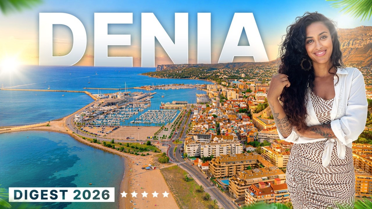 DENIA, Spain. Guide to Costa Blanca, Cities of Spain | 4K