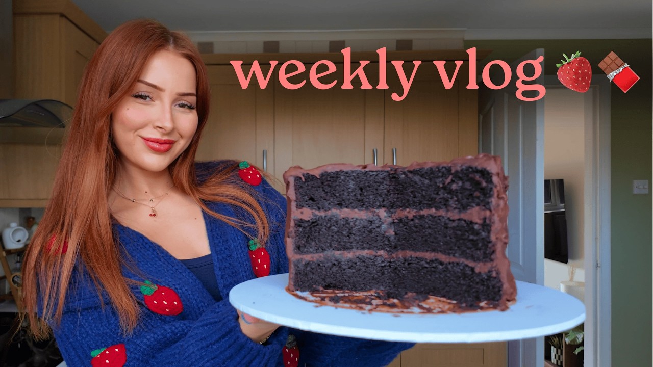 Vlog | The BEST chocolate cake I've ever made!!!