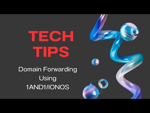 Domain forwarding using 1and1.com