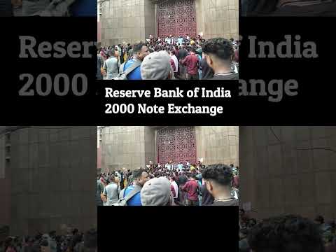 2000 Note Exchange Reserve Bank of India