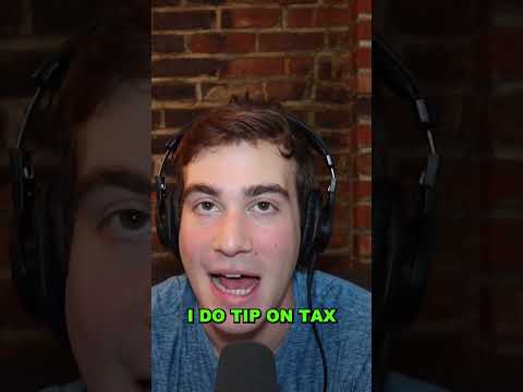 Do you tip on tax? #money #tipping #tips #tip #restaurant #moneytips