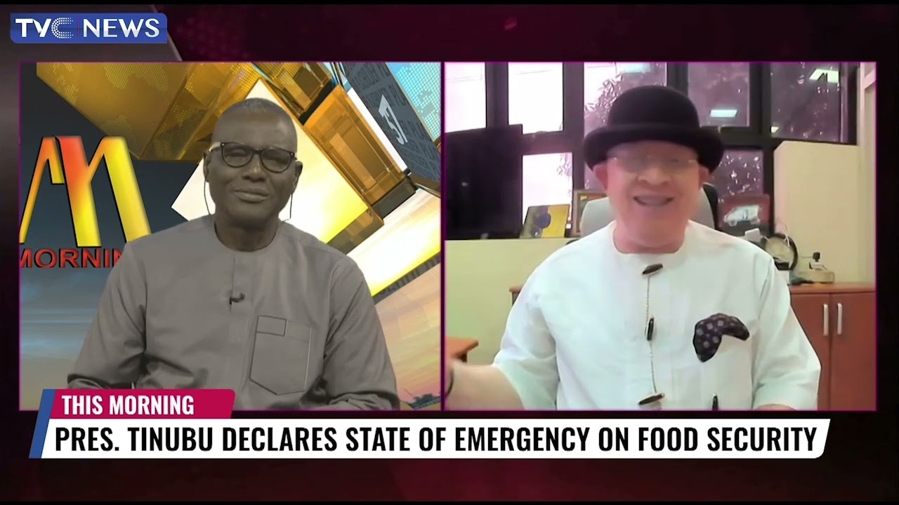 President Tinubu Declares Emergency On Food Security