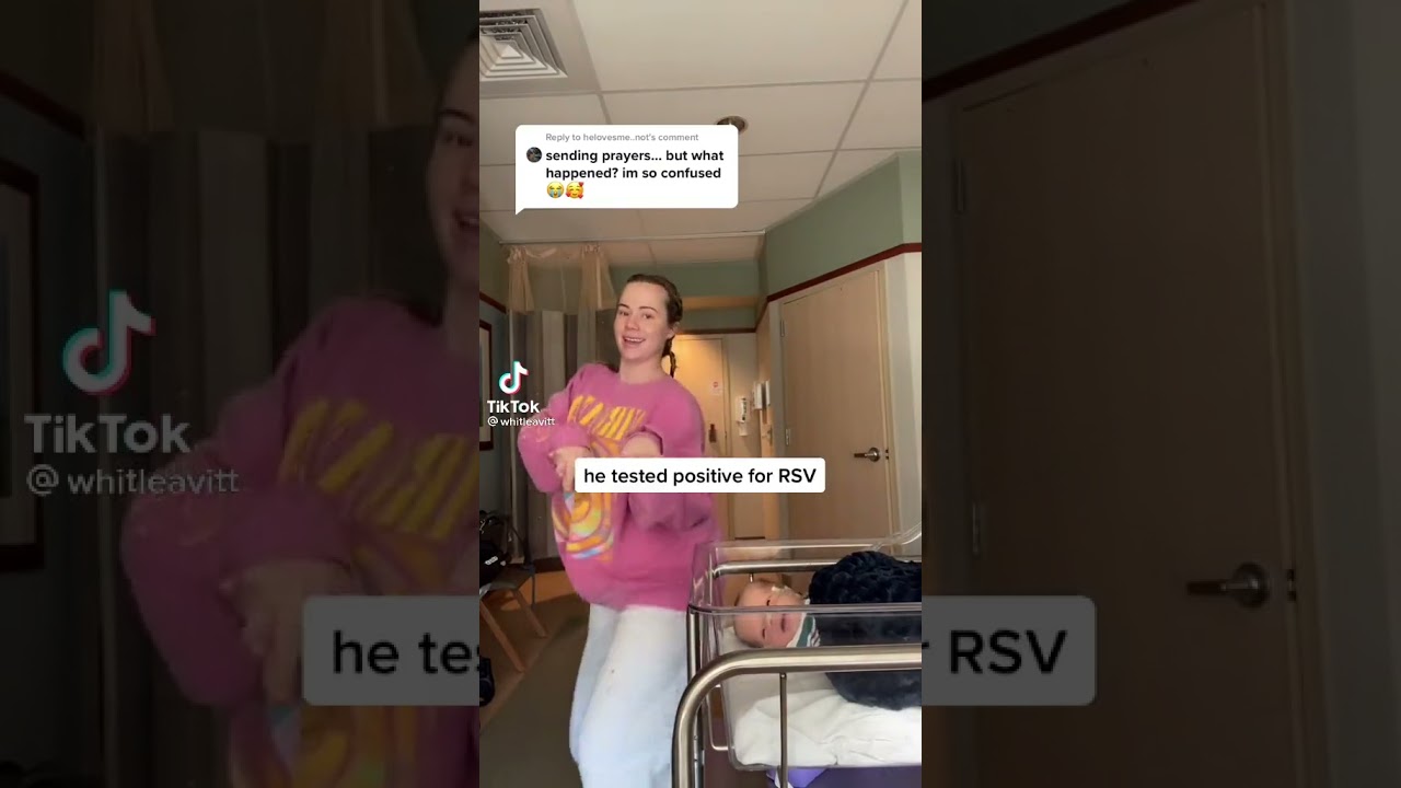Mom dances in front of sick baby for Tik Tok 