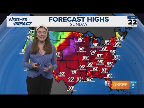 Summer brings heat across the nation