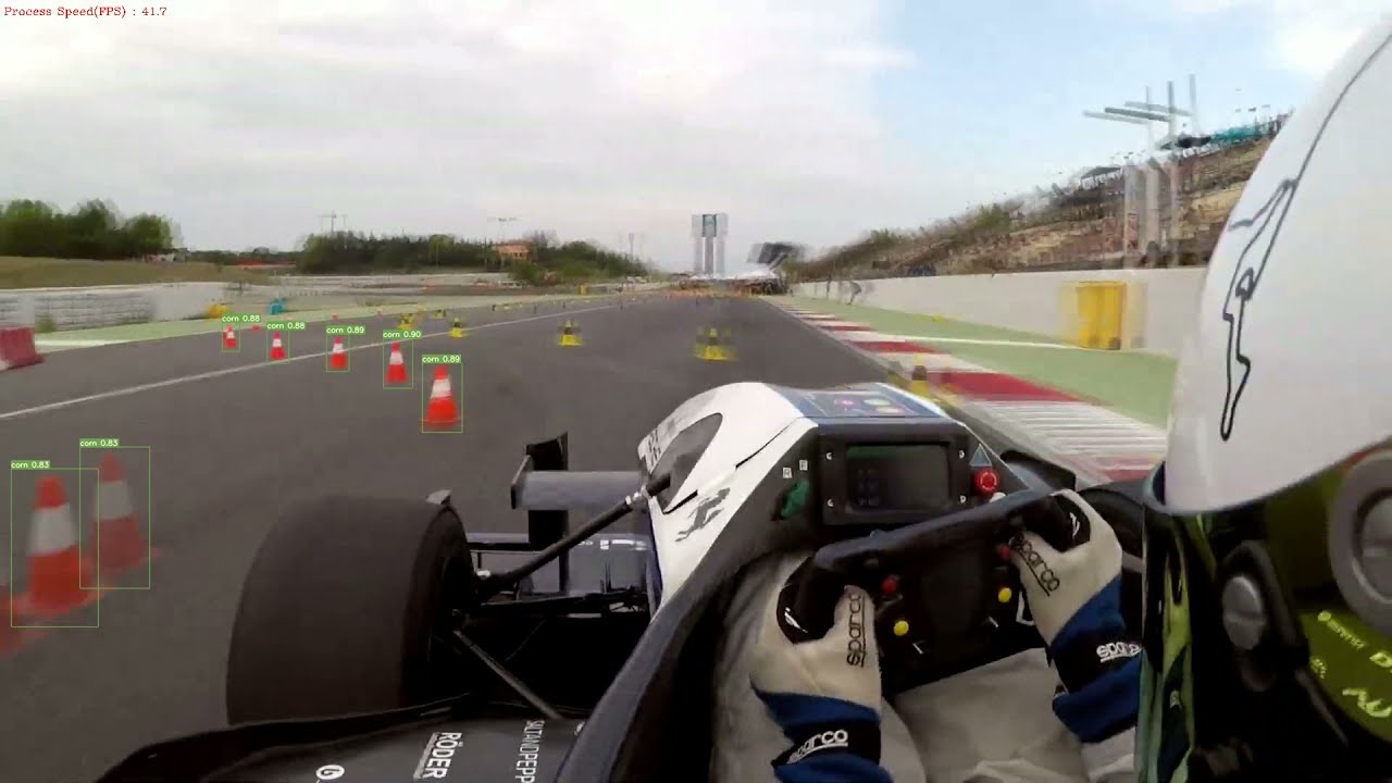 traffic cone detection test