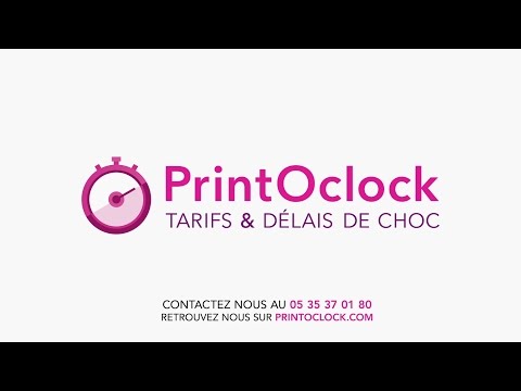 PrintOclock, imprimerie en ligne : impression signalétique, numérique et offset